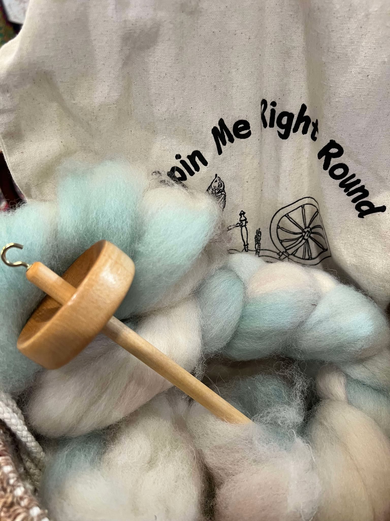 Class: The Art of Spindle Spinning | Purly Shell Fiber Arts llc